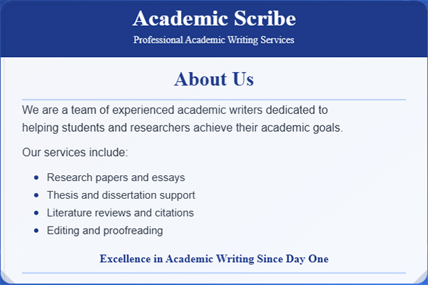AcademicScribe